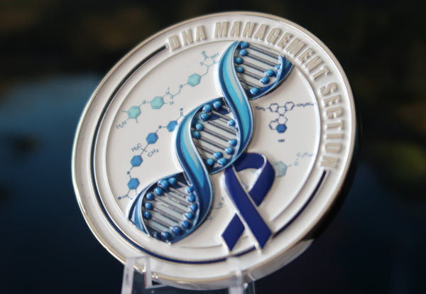 DNA Management Section Challenge Coin – Queensland Police Health ...
